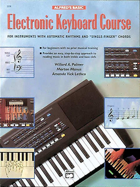 Alfred's Basic Electronic Keyboard Course | Reverb