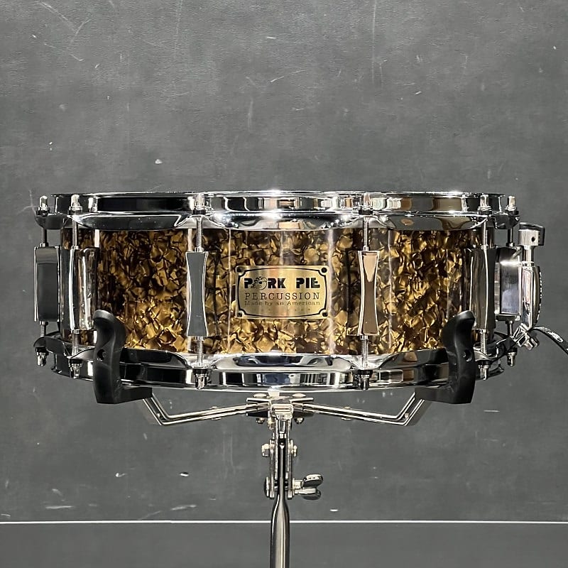 PORK PIE 8ply Maple Snare Drum 145 - Root Beer Pearl | Reverb