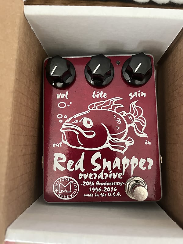 Menatone 20th Anniversary Red Snapper | Reverb