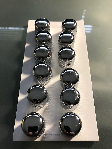 Mesa Boogie Knurled amp knobs part #40811 (12 knobs) chrome | Reverb