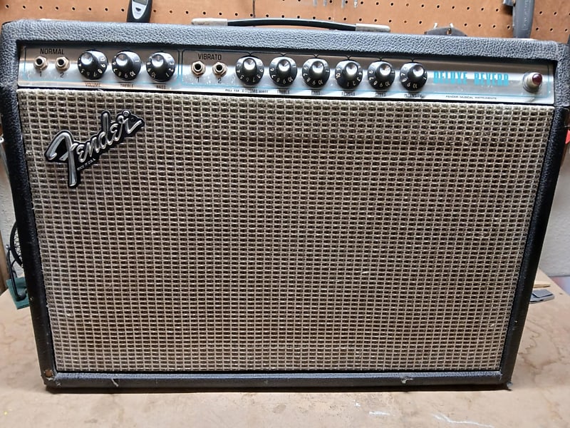 Fender Deluxe Reverb 1979 - Silverface | Reverb