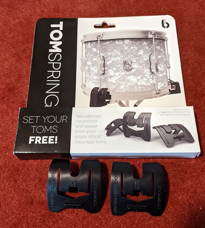 5 British Drum Company TomSprings Tom Holders | Reverb 5 British Drum Company TomSprings Tom Holders | Reverb