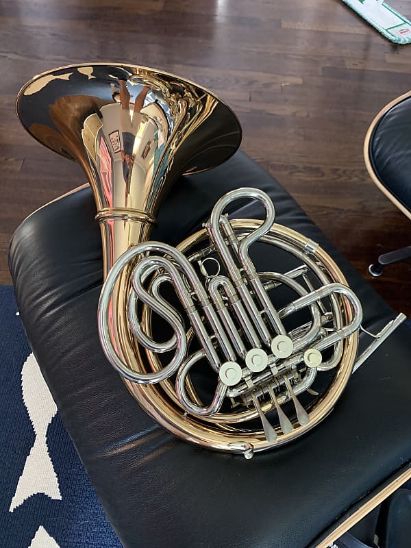 Wow! Conn 8DRS French Horn Rose Gold With Screw Bell + Extras | Reverb