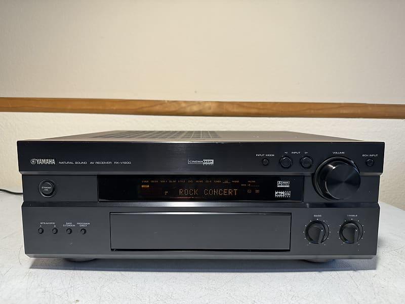 Yamaha RX-V1200 Receiver HiFi Stereo 6.1 Channel Home Theater | Reverb