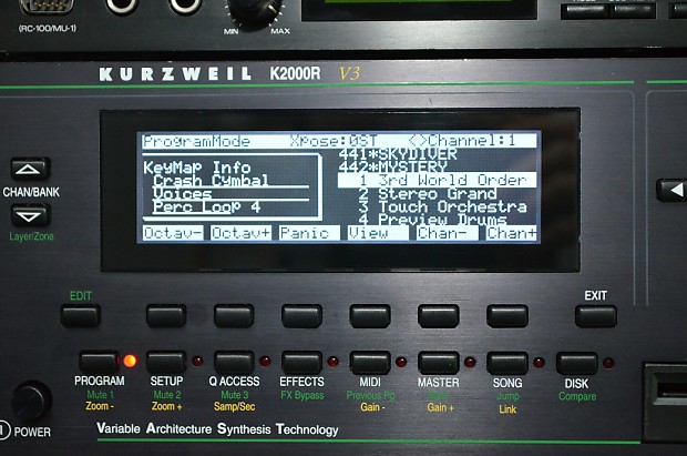 Graphic Display Upgrade - Kurzweil K2000 / K2000r K2000 | Reverb