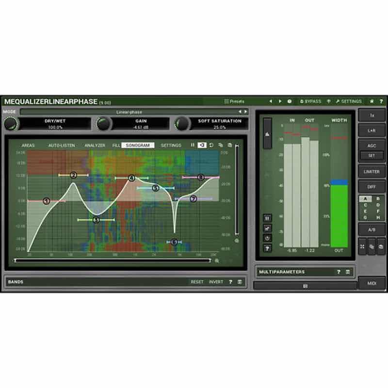 MeldaProduction MEqualizerLP Software (Download) | Reverb