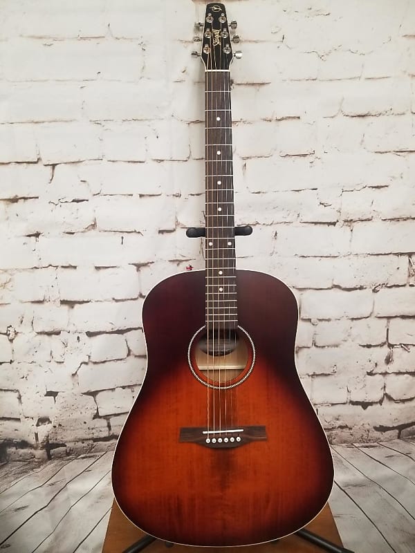 Seagull S6 Original Burnt Umber Presys II - Burnt Umber | Reverb