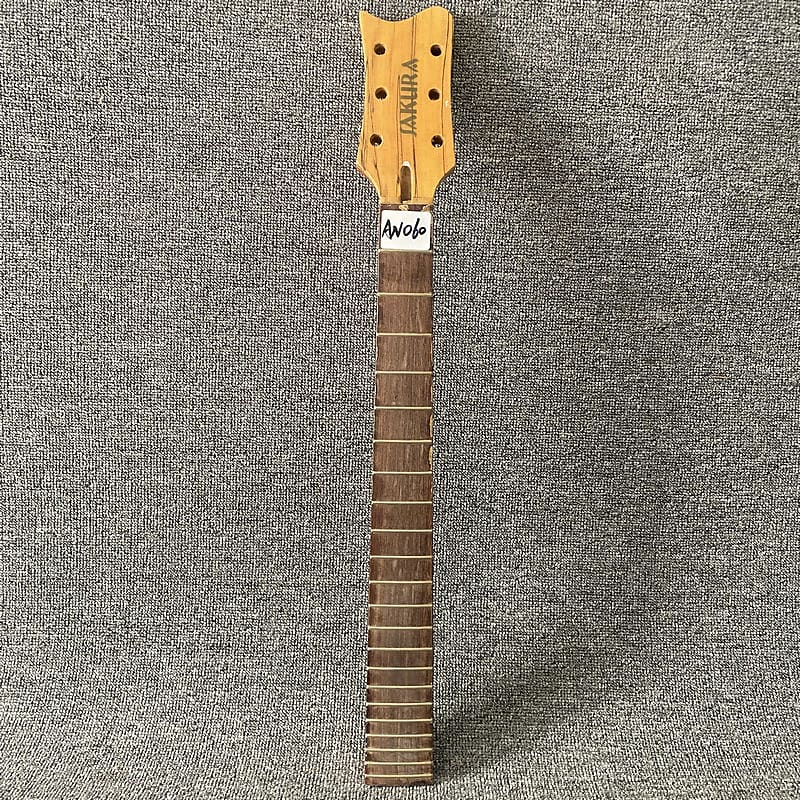 Sakura Maple Wood Guitar Neck, Rosewood Fretboard | Reverb