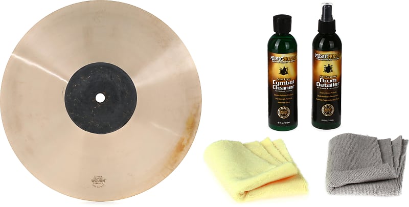 Wuhan 12-inch KOI Splash Cymbal Bundle with MusicNomad | Reverb