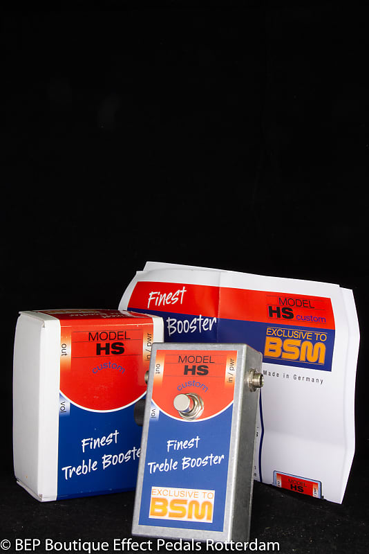 BSM HS-C Treble Booster s/n 5282 Germanium Transistor, | Reverb