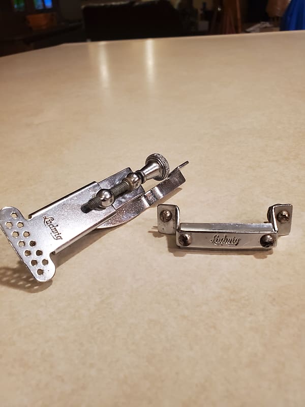 Ludwig P83 Throw Off Strainer and Butt Plate 60's | Reverb