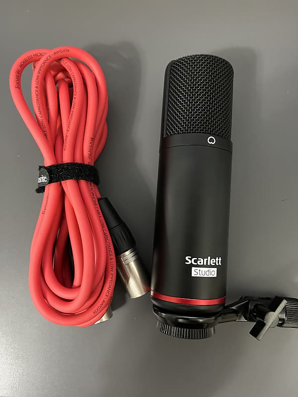 Focusrite Scarlett Studio CM25 Condenser Microphone w/XLR | Reverb