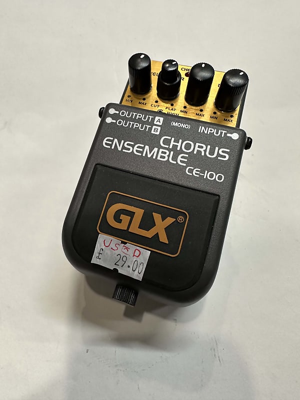GLX Chorus Ensemble CE-100 Chorus Pedal IN BOX 2000s - | Reverb UK