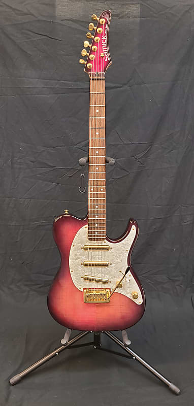 Samick TA360 T-style Artist Series guitar - Purple burst | Reverb