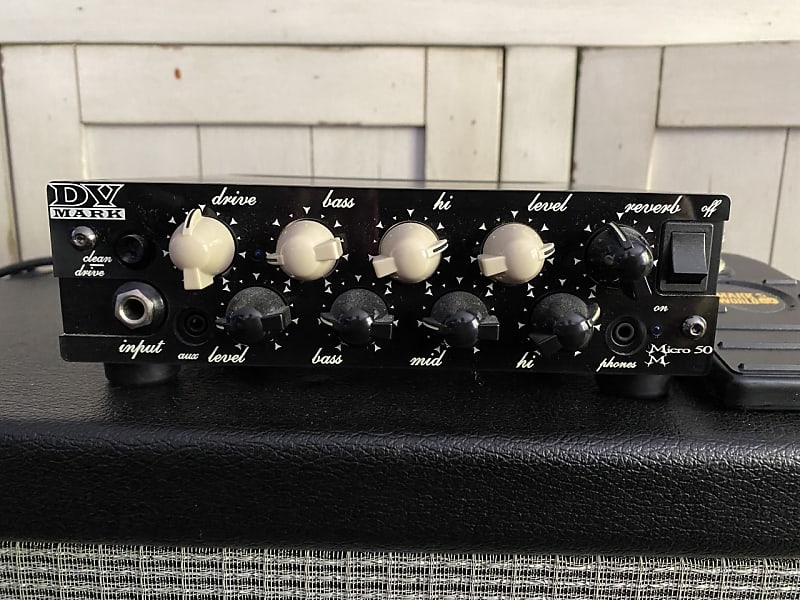 DV Mark Micro 50 M 50W Guitar Amp Head with Foot Switch | Reverb