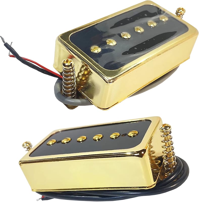 P90 Tone Pickups Set, Humbucker-sized Single Coil Neck | Reverb