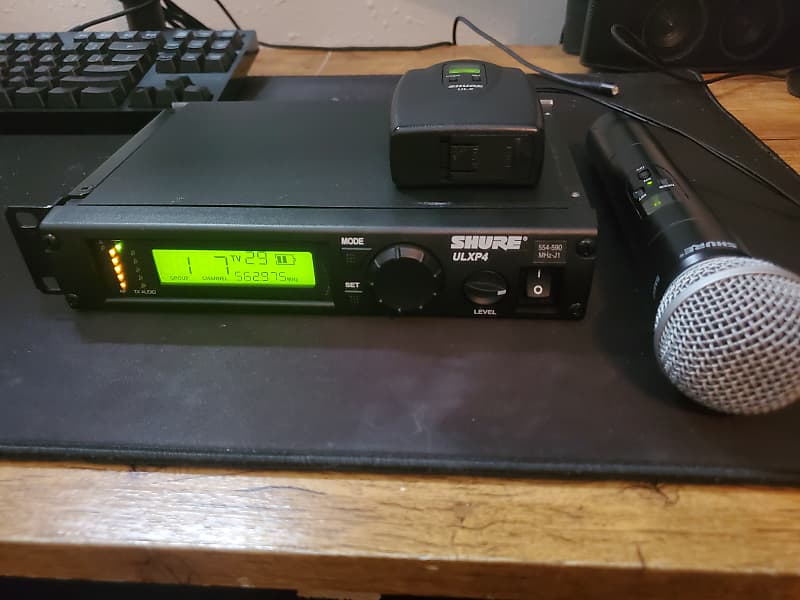 Shure ULXP4 Receiver SM58 Transmitter Wireless Microphone | Reverb