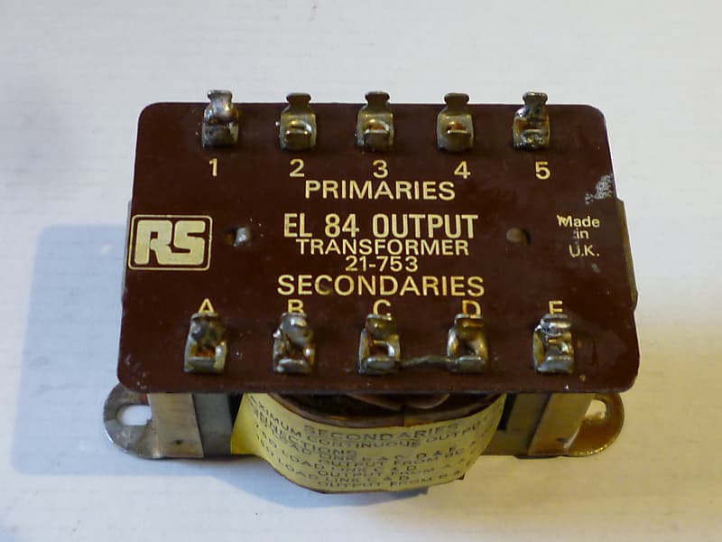 RadioSpares (RS) EL84 Output Transformer 70s | Reverb UK