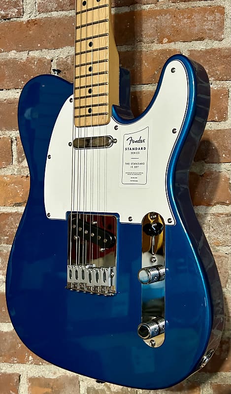 New Fender Standard Telecaster - Aqua Marine Metallic, | Reverb