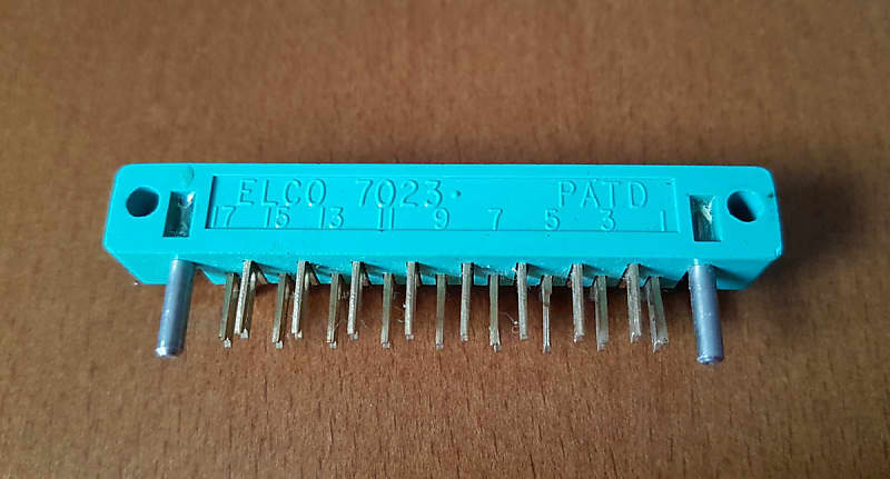 Neve Vintage 17-pin ELCO connector 70s | Reverb