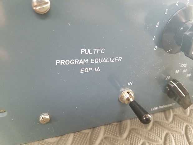 Studio Pair (Two) 2017 Pultec EQP 1A Tube Equalizers New In | Reverb