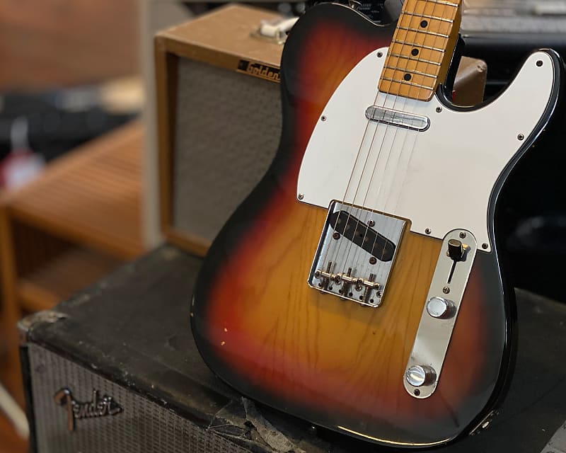 1972 - 1974 Fender Telecaster Custom - Sunburst | Reverb