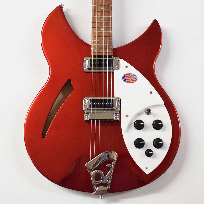 Rickenbacker 330 Semi-Acoustic Guitar Ruby Red | Reverb