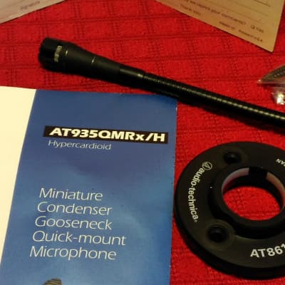 Audio-Technica AT8699R Microphone Desk Stand with Switch | Reverb