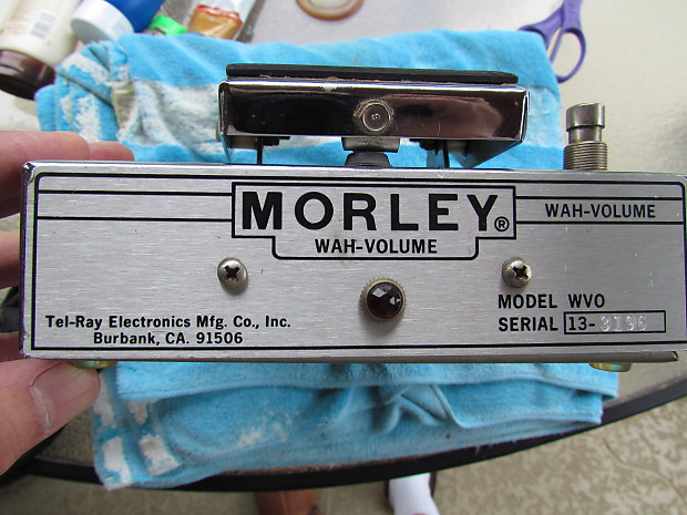 Morley WVO Wah-Volume Tel-Ray Electronics Morley Wah Volume | Reverb