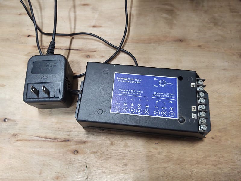 Lowell SCS-4 sequential power control module | Reverb