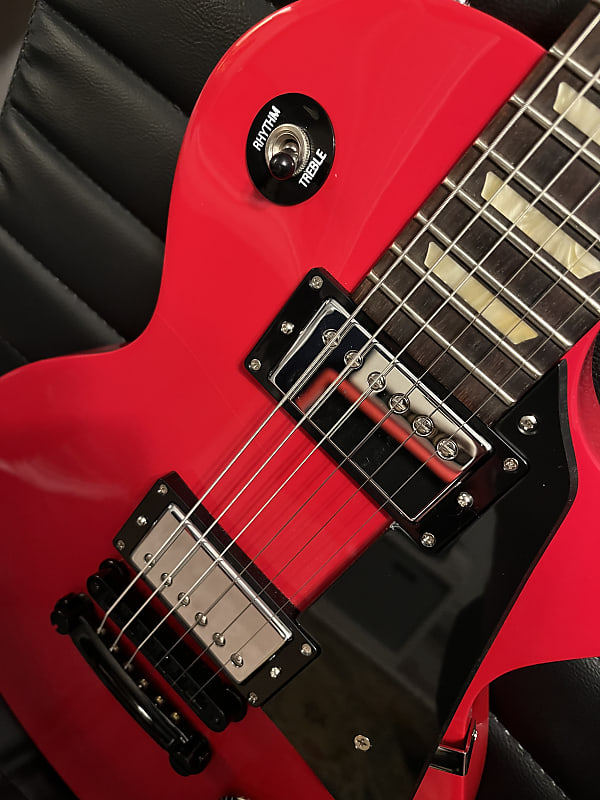 Gibson mod shop Les paul studio 2016 - Vibrant Red | Reverb