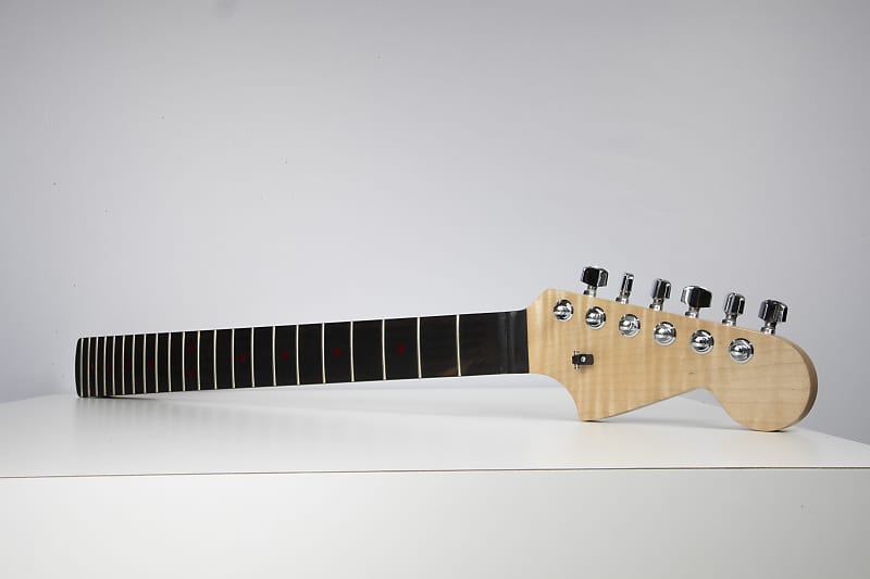 Warmoth Flame Maple Jazzmaster Neck 2023 - Satin Nitro | Reverb