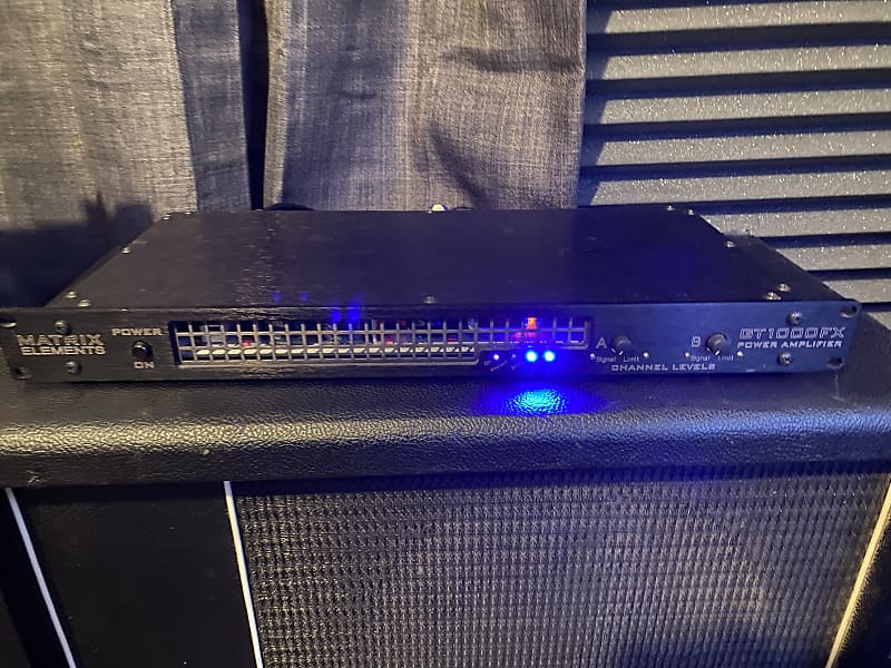 Matrix Amplification GT1000FX 1U 2010s - Black | Reverb