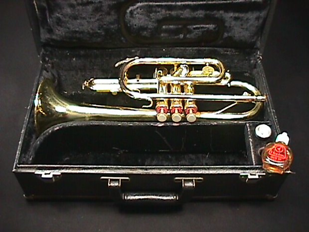 Holton Model C 602 RC Cornet in it's Original Case & Ready to | Reverb