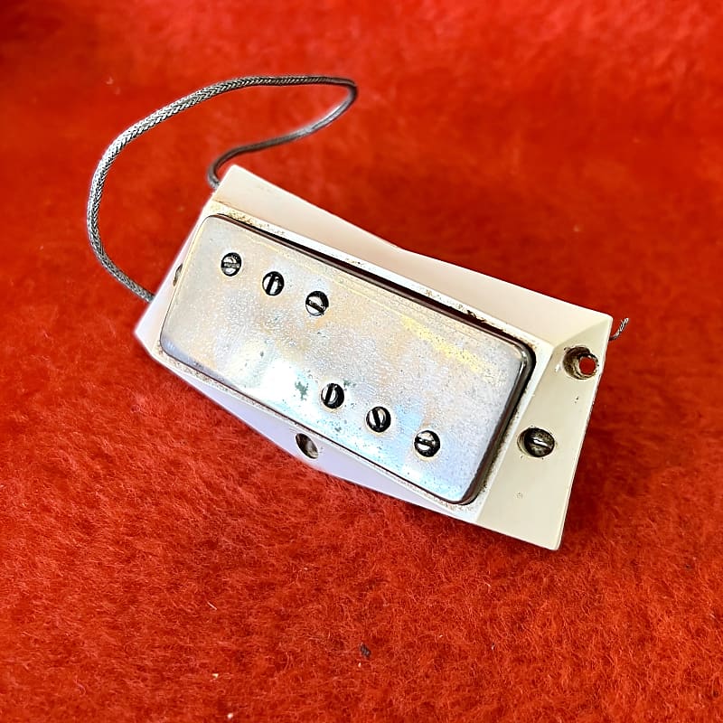 Gibson Seth lover wide range mini humbucker c 1960 - Nickel | Reverb