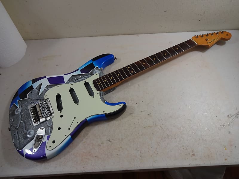 Fender Stratocaster 1963 Custom Painted Project | Reverb