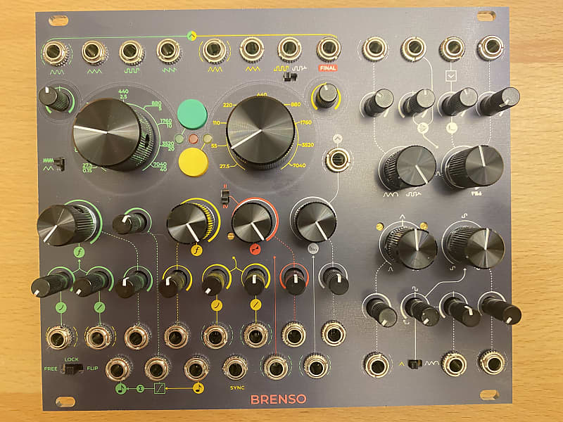 Frap Tools Brenso Eurorack Complex Oscillator VCO Black | Reverb