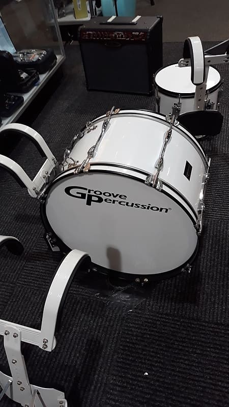 Groove Percussion MBD1222W Bass Drum with Harness (King of | Reverb