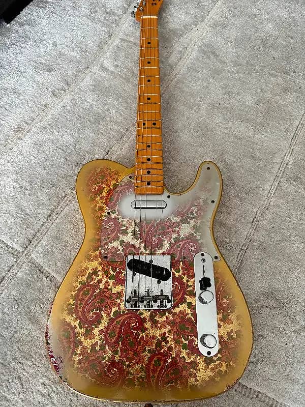 Fender Custom Shop 69 Telecaster Paisley Dale Wilson | Reverb Canada