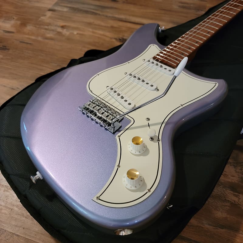 Kauer Electroliner Electric Guitar 2021 Lunar Ice/Solar Winds | Reverb