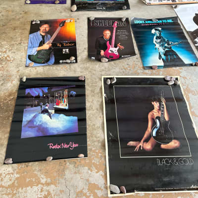 Yamaha, Ludwig, Pearl, Tama, DW Posters 1984-2015 - Paper | Reverb