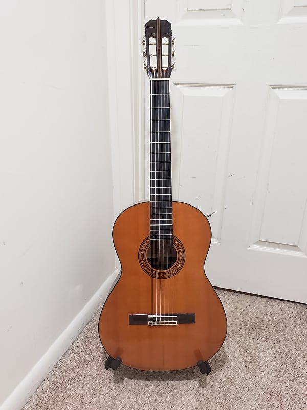 Aria AC-40 Concert Classical Guitar made in Japan 1970s | Reverb