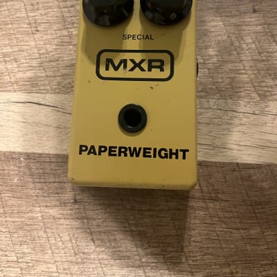MXR Paperweight 70s-80s - Yellow | Reverb
