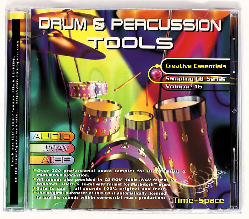 Zero-G Time+Space Creative Essentials Volume 16 Drums & | Reverb