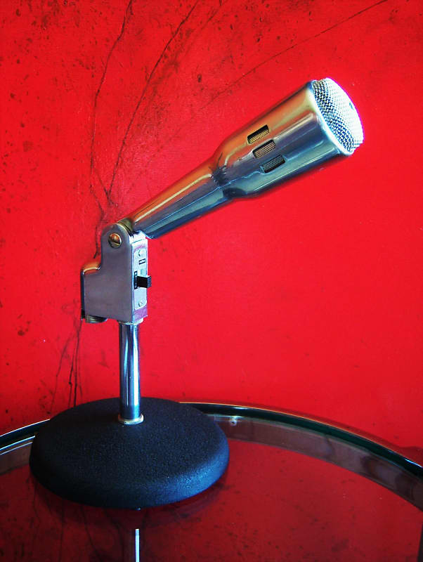 Vintage 1950's era Knight 4550 dynamic cardioid microphone | Reverb