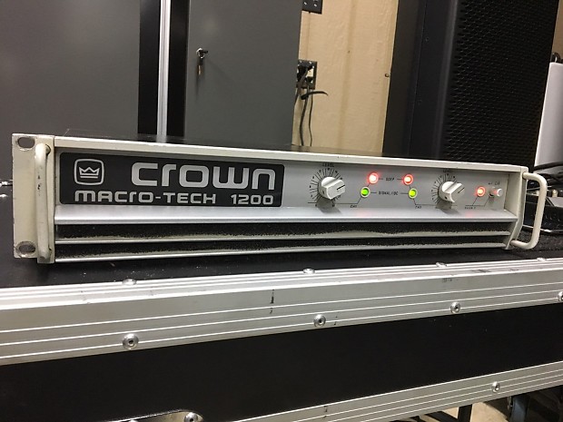 Crown Macro Tech 1200 | Reverb