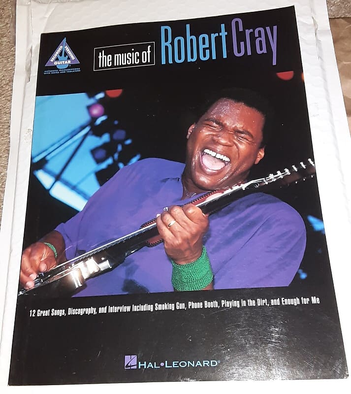 THE MUSIC OF ROBERT CRAY - GUITAR TAB BOOK - TABLATURE MUSIC | Reverb