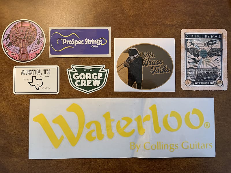 Waterloo Case Sticker | Reverb