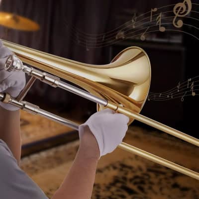 Bb Tenor Slide Trombone - Perfect for Students and School | Reverb