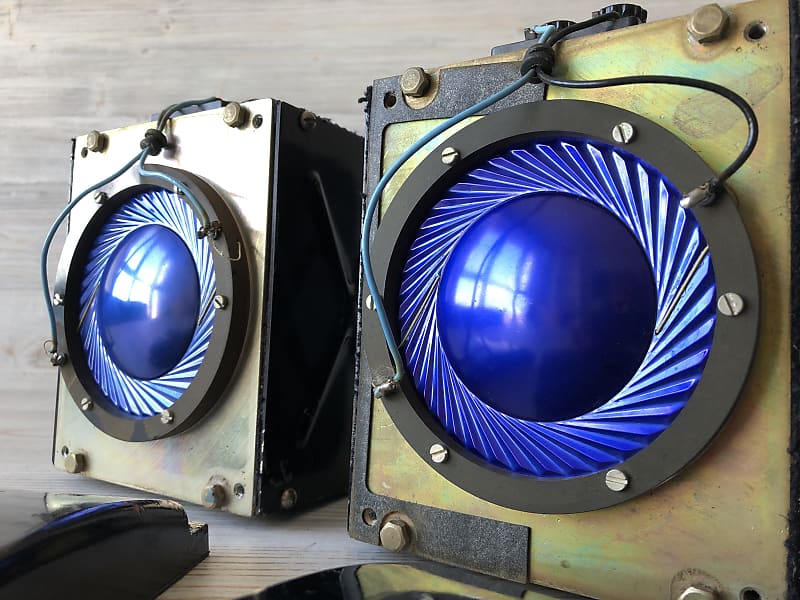 1968 Pair Of Lomo Kinap 1A-16 High End Alnico Drivers | Reverb